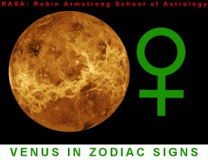Week 4: Venus in Signs - RASA School of Astrology